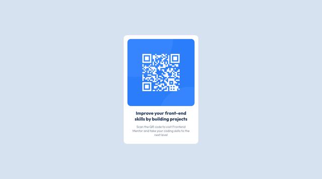 Frontend Mentor | QR Code Solution using HTML, SASS and Grid coding challenge solution