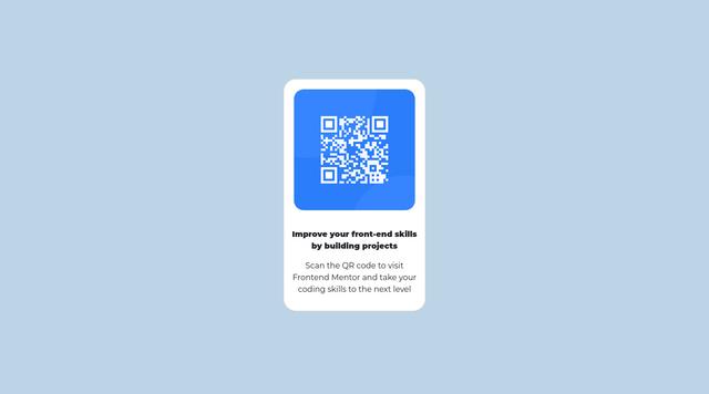 Frontend Mentor | QR Generator using HTML & CSS coding challenge solution