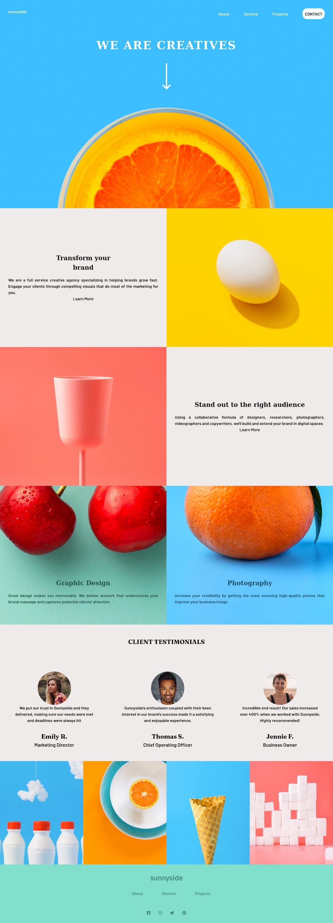 Frontend Mentor | Responsive Landing Page using CSS Flexbox and BEM naming convention coding ...