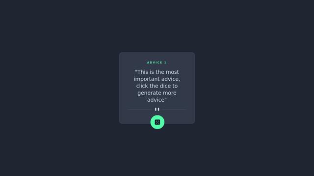 Frontend Mentor Advice Generator With Html Tailwind Css And Api