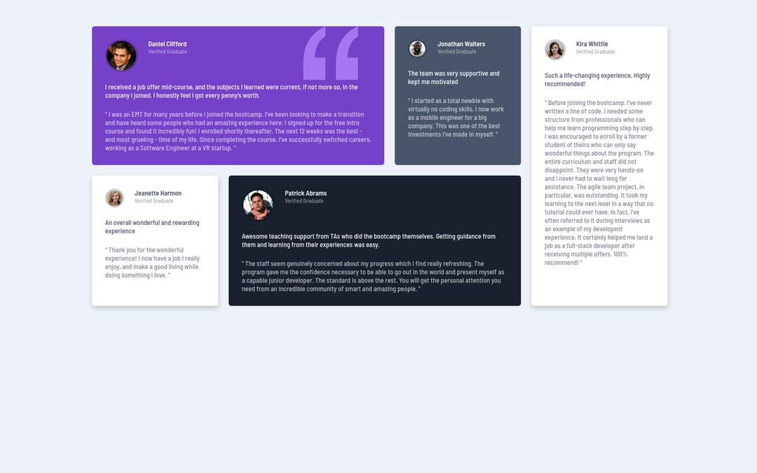 Frontend Mentor | Responsive landing page and flexbox coding challenge solution