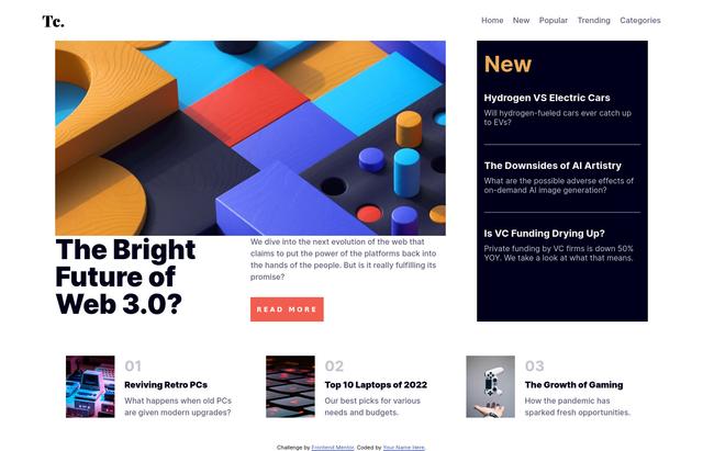 Frontend Mentor Responsive Landing Page Using Css Grid And Flexbox Coding Challenge Solution