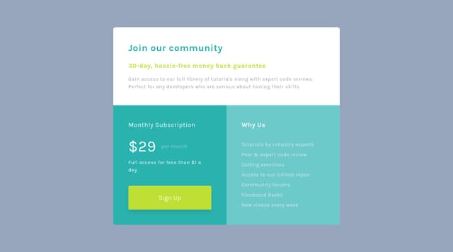 Frontend Mentor | Responsive page using Tailwind CSS coding challenge solution
