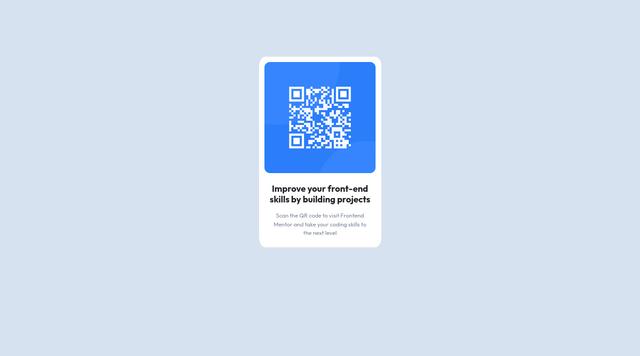 Frontend Mentor Qr Code Component Challenge Using Basic Html And Css Coding Challenge Solution