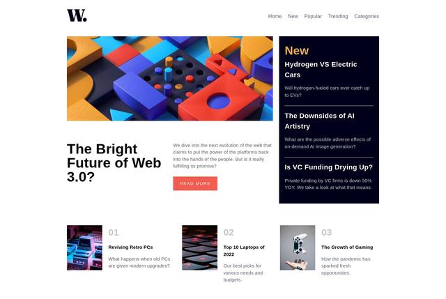 Frontend Mentor | Responsive landing page using CSS grid, flex -box. coding challenge solution
