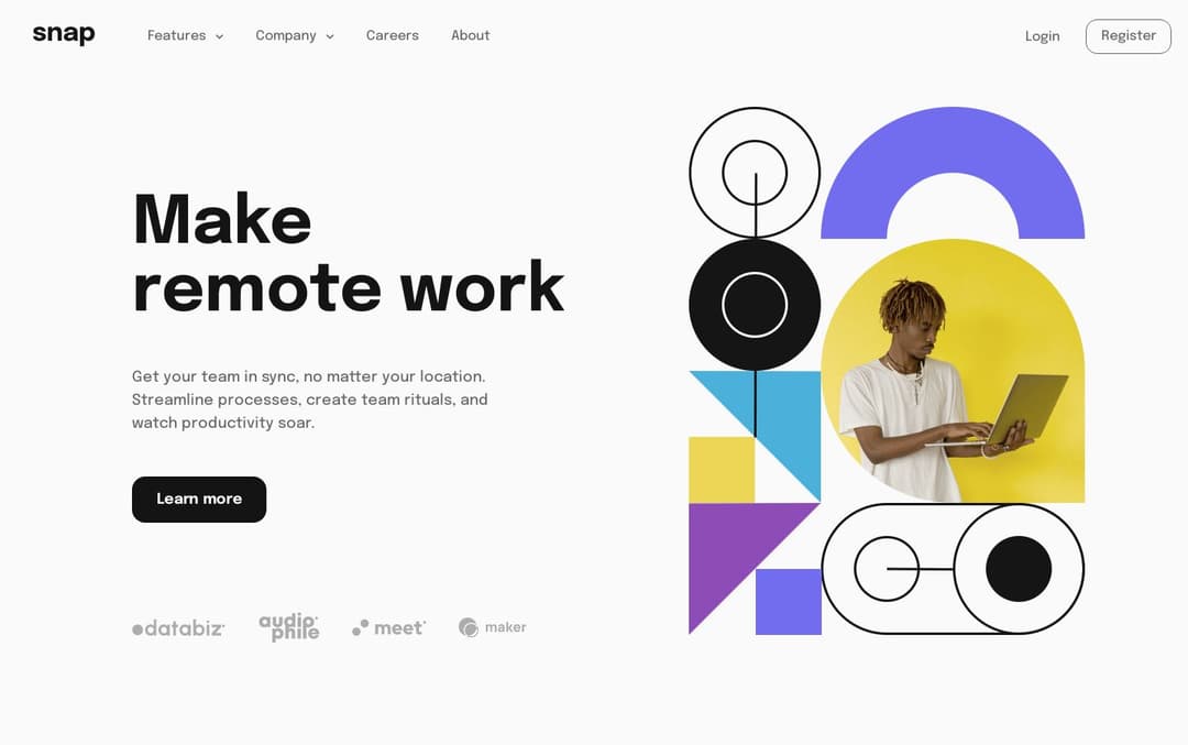 Frontend Mentor | Intro section with dropdown navigation - TailwindCSS + Fluid Layout coding ...