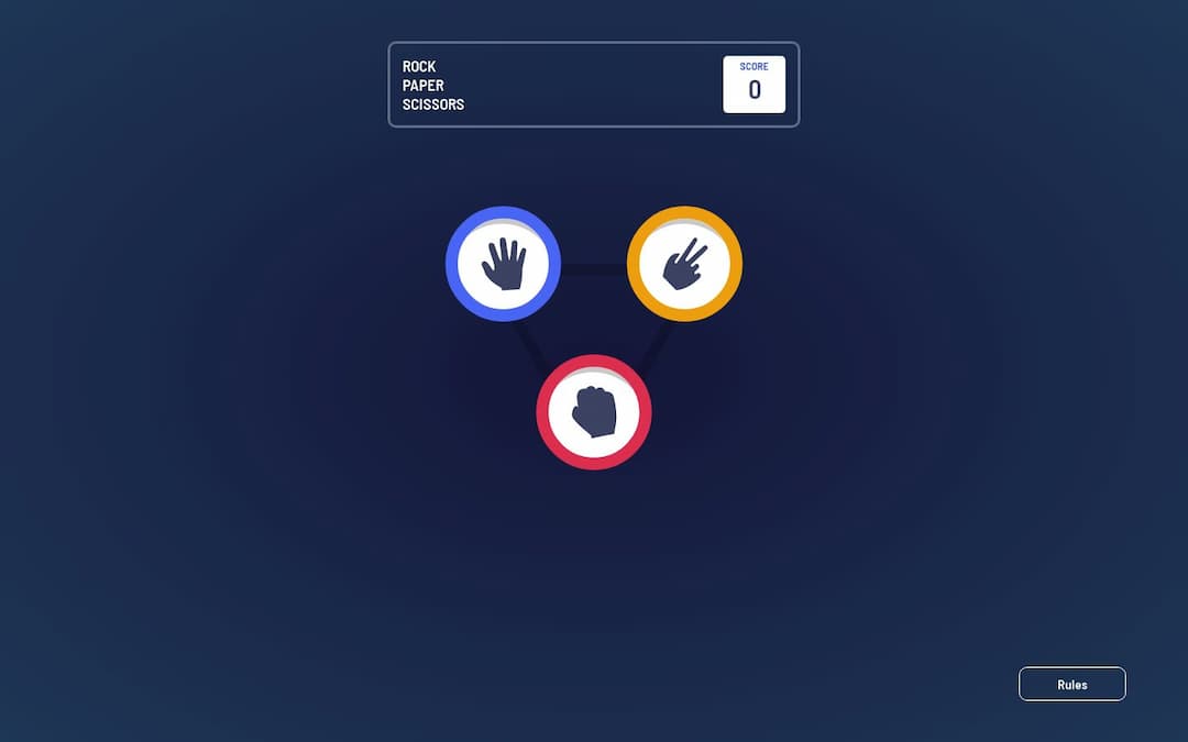 Frontend Mentor | Frontend Mentor | Rock, Paper, Scissors coding challenge solution