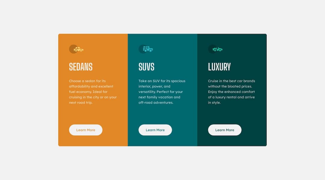 Frontend Mentor | Vanilla html & css (grid and flex) coding challenge solution