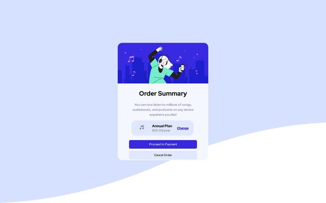 Frontend Mentor | Frontend Mentor | Order summary card coding challenge solution