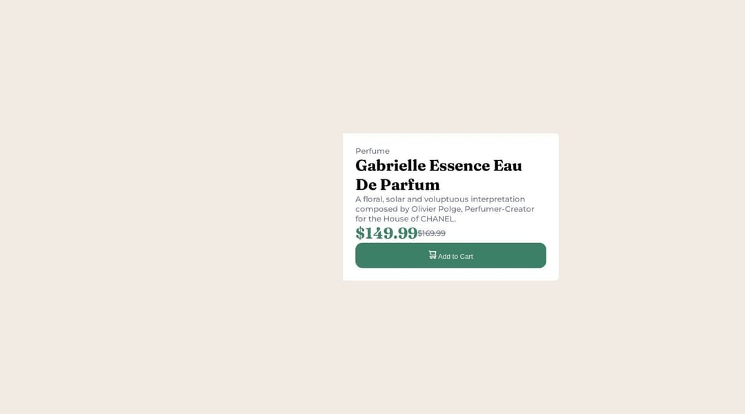 Frontend Mentor | Product preview card using HTML and CSS coding challenge solution