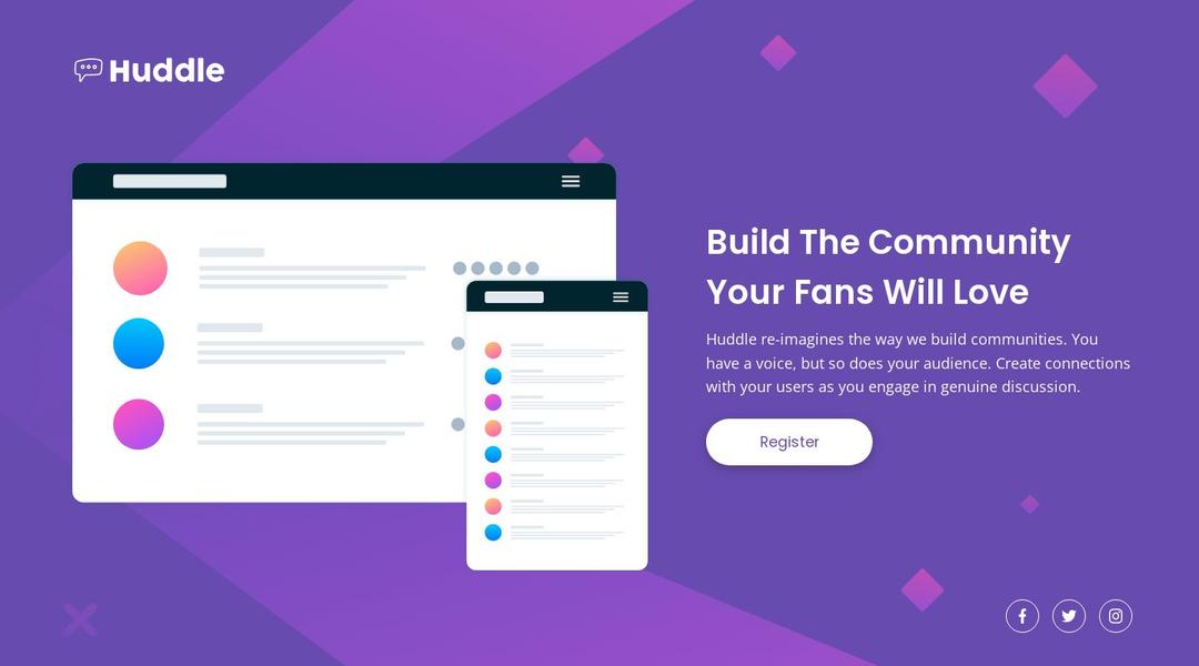 Frontend Mentor | Responsive landing page using CSS grid coding challenge solution