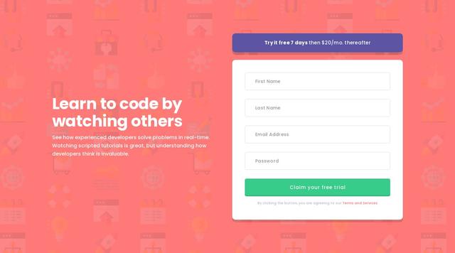 Frontend Mentor | Intro component with sign-up form coding challenge solution