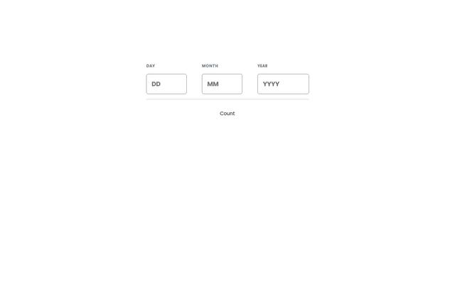 Frontend Mentor | Age Calculator App with BOOTSTRAP 🚀 coding challenge ...