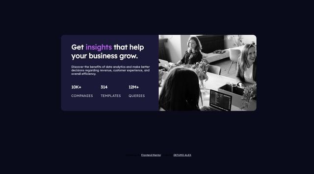 Frontend Mentor Stats Preview Card Using Html And Css Coding Challenge Solution