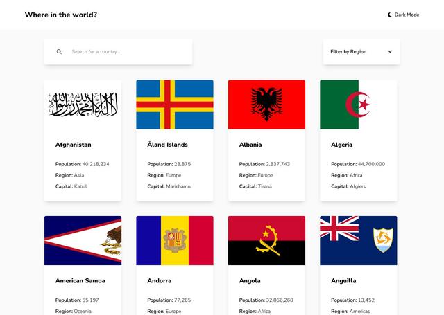 Frontend Mentor | Solution using react, react-router, react-query, tailwind css coding challenge ...