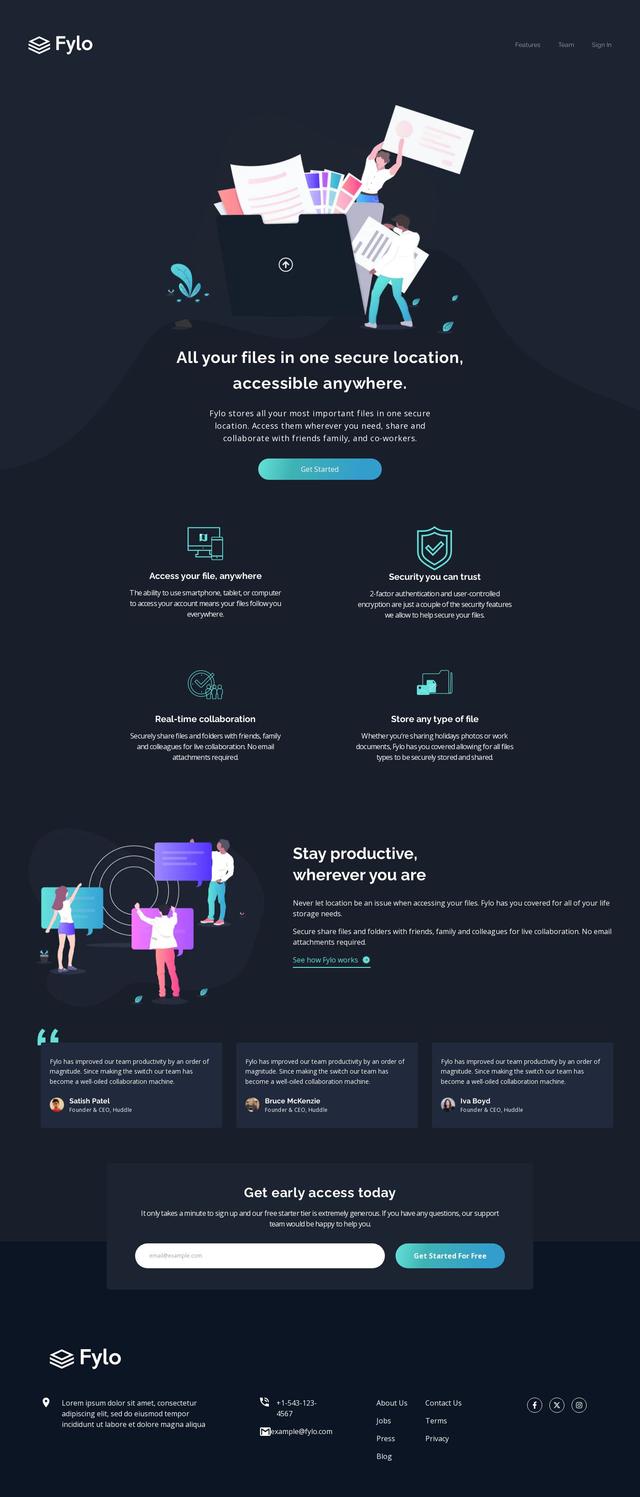 Frontend Mentor | Solution using Next.js coding challenge solution