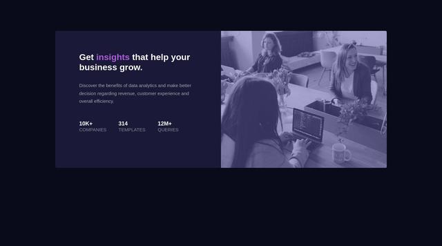 Frontend Mentor | stat preview card component using Css Grid coding challenge solution