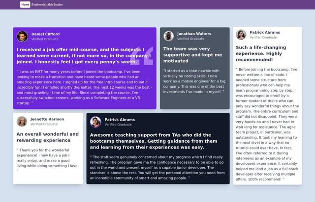 Frontend Mentor | NextJS TailwindCss coding challenge solution