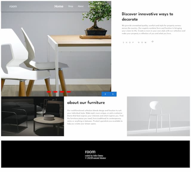 Frontend Mentor | responsive landing page using react.js and Material UI coding challenge solution