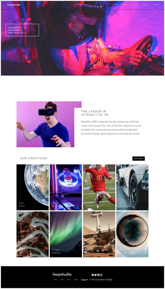 Frontend Mentor | responsive landing page with react.js and MUI coding challenge solution