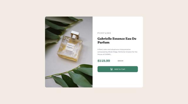 Frontend Mentor | Responsive Product Preview Using Flexbox coding challenge solution