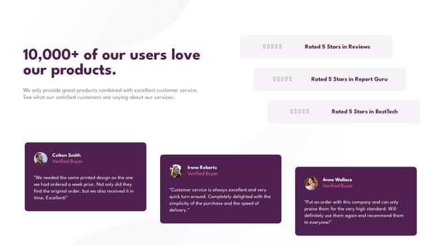 Frontend Mentor | Sección de prueba social coding challenge solution
