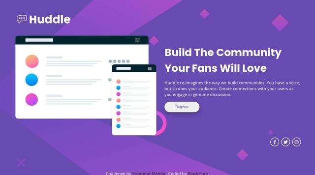 Frontend Mentor | Build a landing page using pure HTML & CSS, Flexbox | CSS Grid coding ...