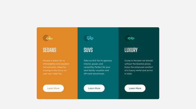 Frontend Mentor | 3-column-preview-card-component solution using CSS Grid coding challenge solution