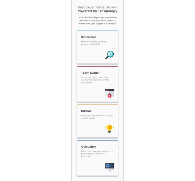 Frontend Mentor | Landing page with 4 componets build with flexbox and css grid ;) coding ...