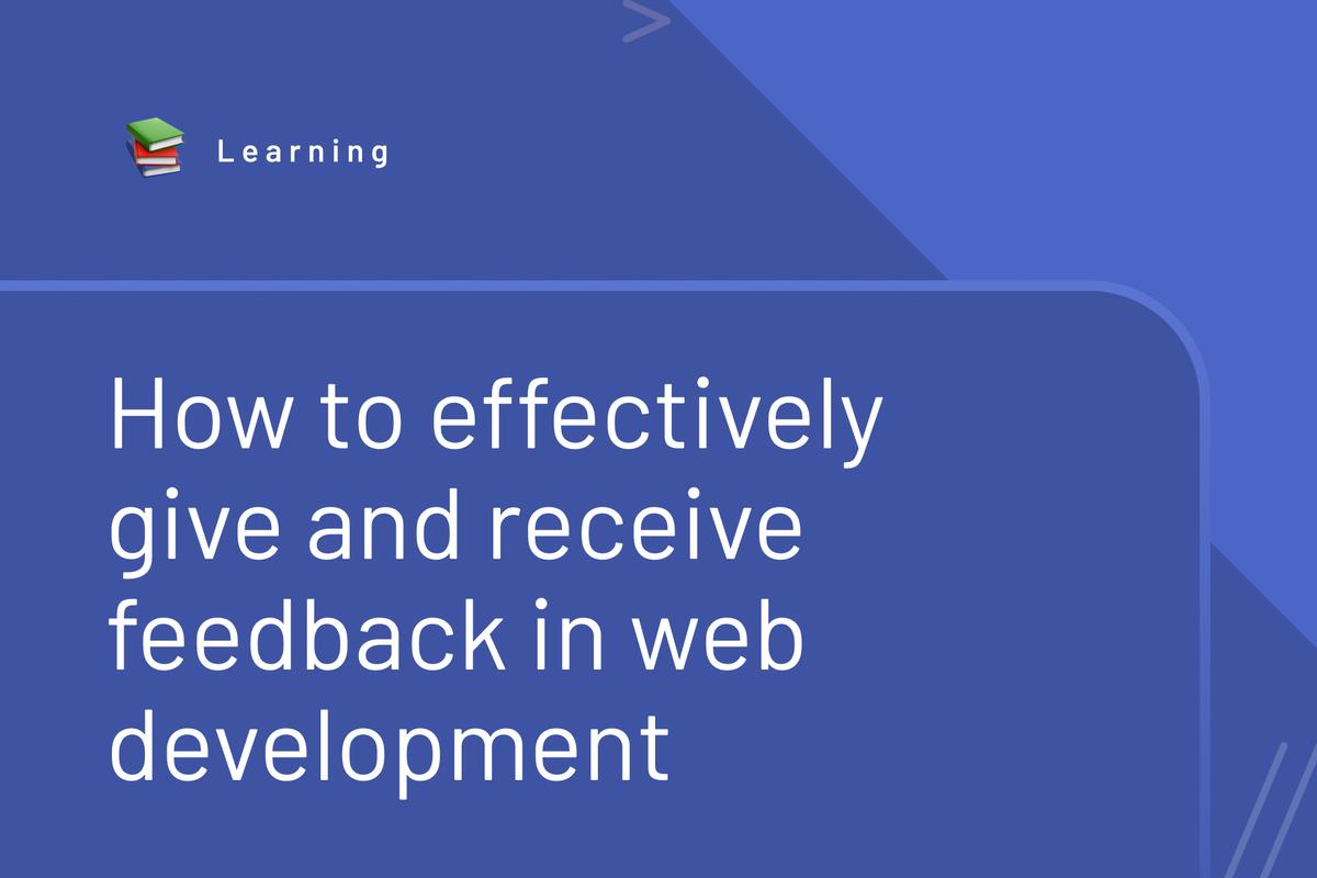Frontend Mentor | How to effectively give and receive feedback in web ...