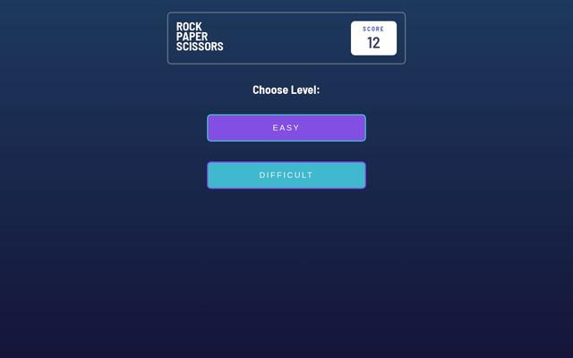 Frontend Mentor | Rock, Paper, Scissors game SPA built with React coding challenge solution