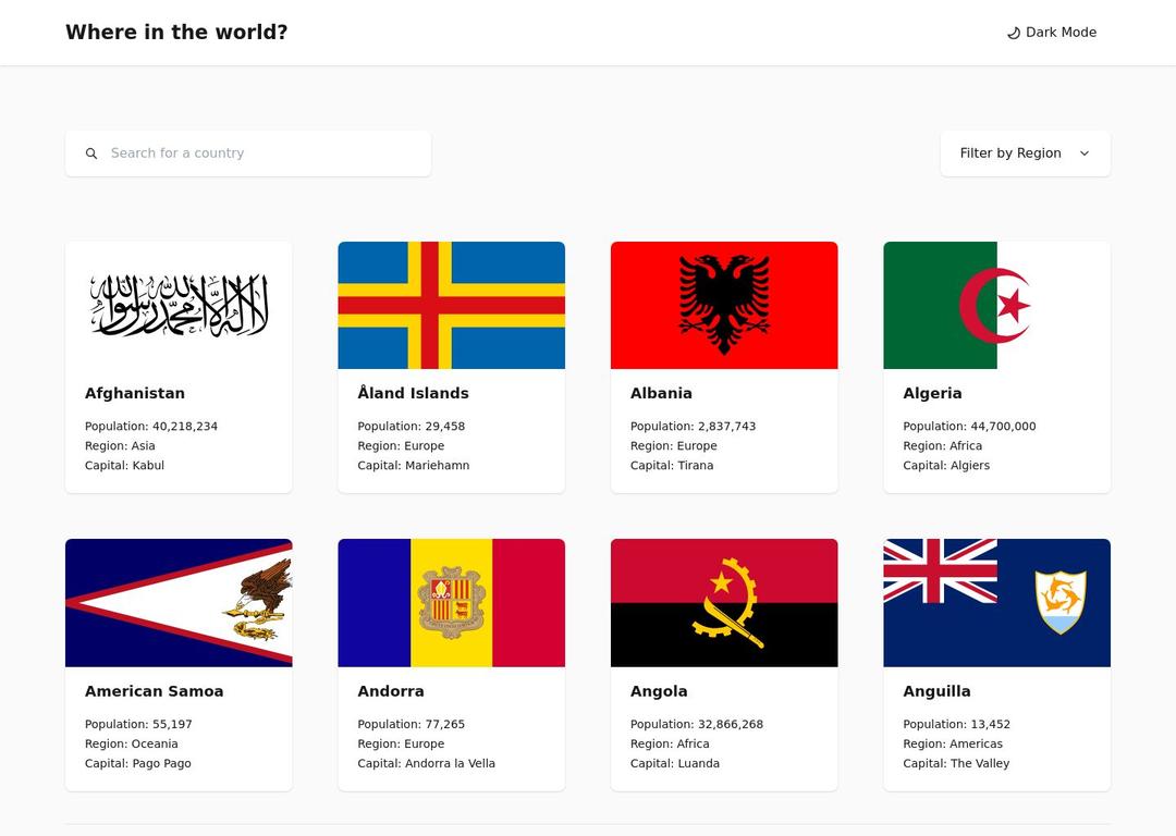 Frontend Mentor | Responsive App using React, Redux Toolkit & RTK Query, Tailwindcss coding ...