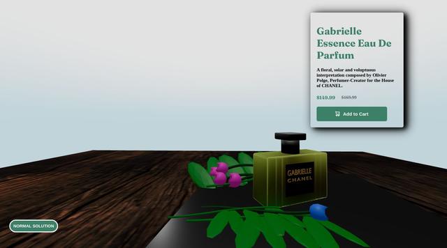 Frontend Mentor | Solution to Perfume Ad Modal coding challenge solution