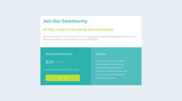 Frontend Mentor | flex box e grid coding challenge solution