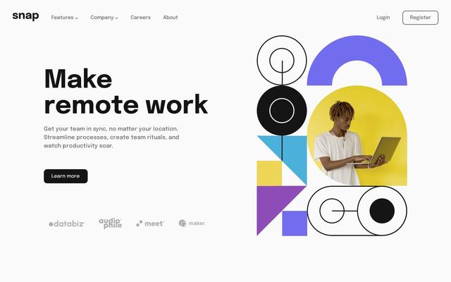 Frontend Mentor | Intro section with dropdown navigation (built with SCSS) coding challenge solution
