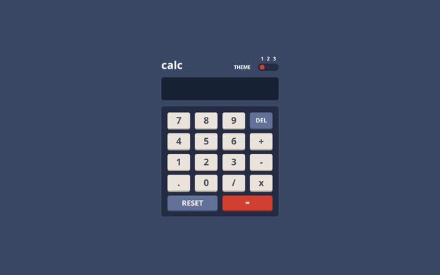Frontend Mentor Calculator App Solution Using Tailwindcss And
