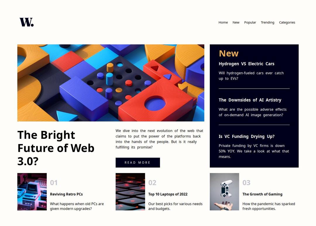 Frontend Mentor | CSS grid, CSS flex coding challenge solution