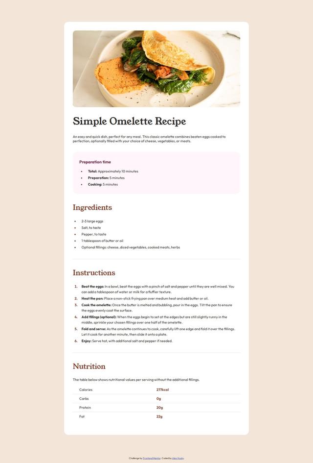 Frontend Mentor Html And Css Coding Challenge Solution