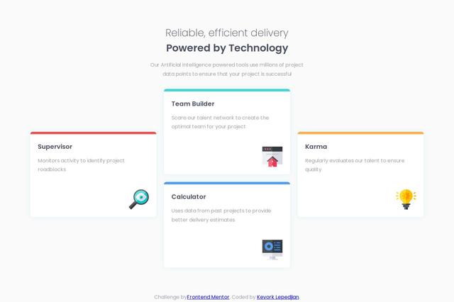 Frontend Mentor | Fourcard coding challenge solution