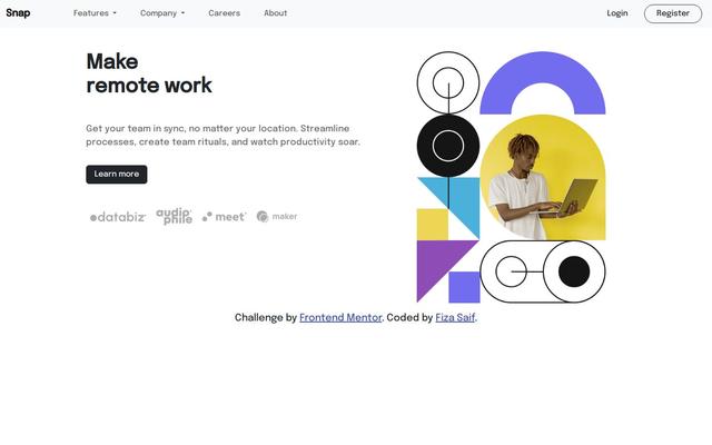 Frontend Mentor | intro-section-with-dropdown-navigation using Bootstrap coding challenge solution