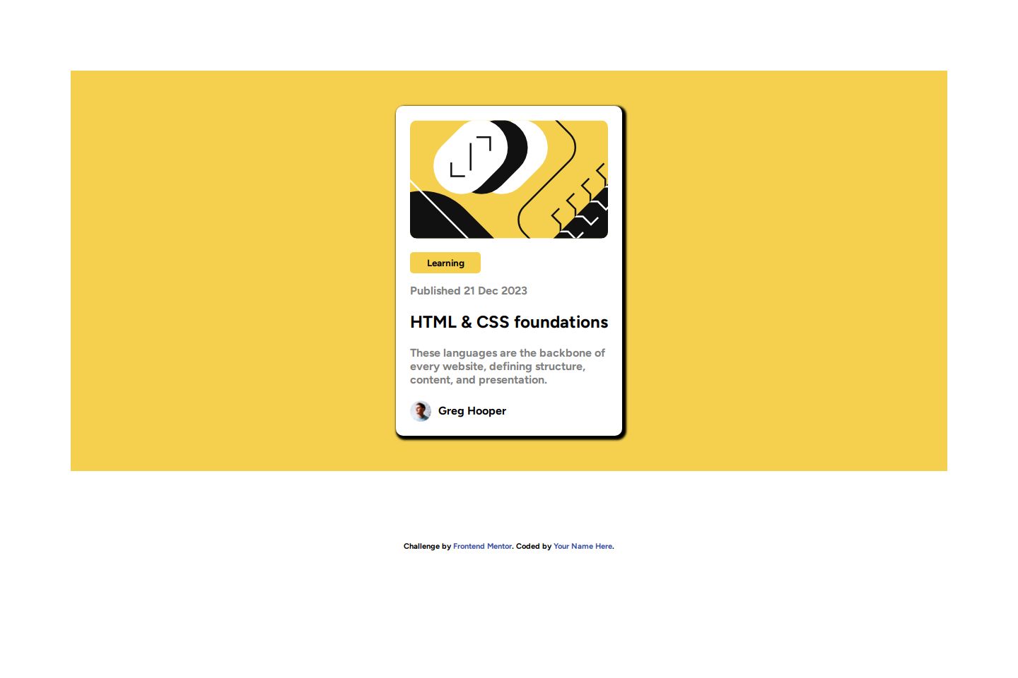 Frontend Mentor | Frontend-Mentor-Blog-preview-card coding challenge solution