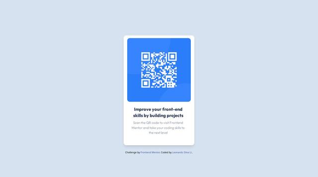Frontend Mentor Qrcomponent Using Tailwindcss Coding Challenge Solution