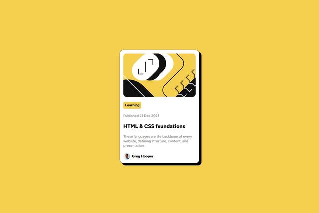 Frontend Mentor Responsive Blog Preview Card Using Html And Css Coding Challenge Solution