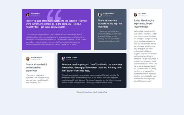 Frontend Mentor | Responsive lading page using GRID coding challenge solution