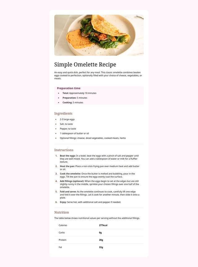 Frontend Mentor Recipe Landing Page Coding Challenge Solution