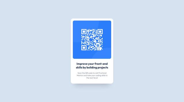Frontend Mentor | qrcode-challenge-html-css coding challenge solution