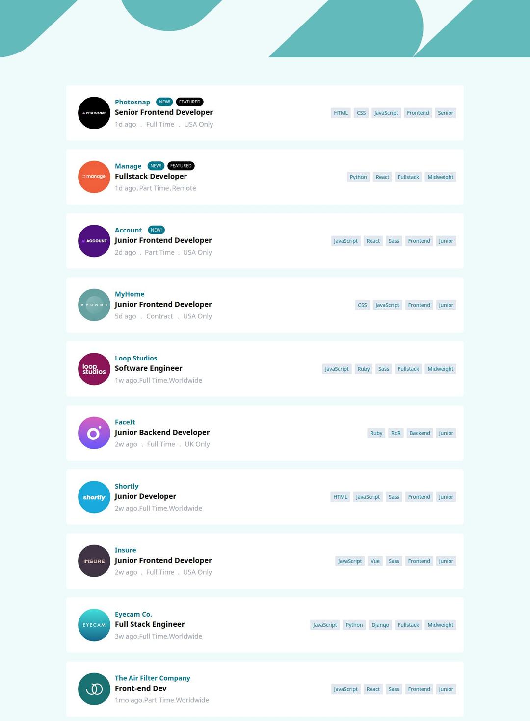 Frontend Mentor | React tailwind coding challenge solution