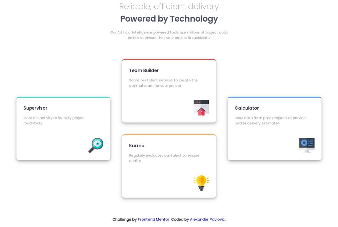 Frontend Mentor | Html, CSS, Flexbox coding challenge solution