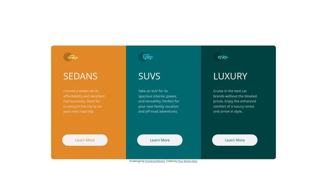 Frontend Mentor 3 Columnpreviewcardcomponent Html Css Flexbox