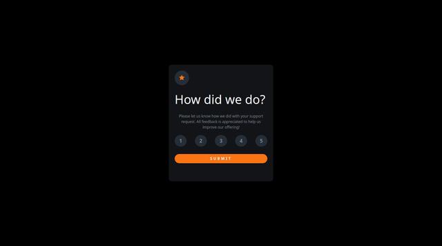 Frontend Mentor Interactive Rating Component Coding Challenge Solution